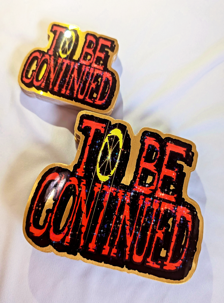 【ONEPIECE】 TO BE CONTINUED – Sticker (Small-Medium) - l3reezer